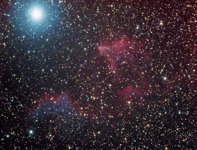 IC 59 and 63 | Peter carson - Sky & Telescope
