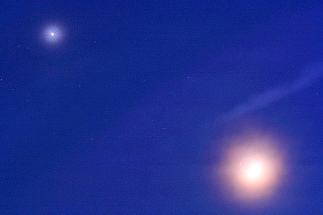 Venus, the Beehive, and the Moon | Doug Zubenel - Sky & Telescope