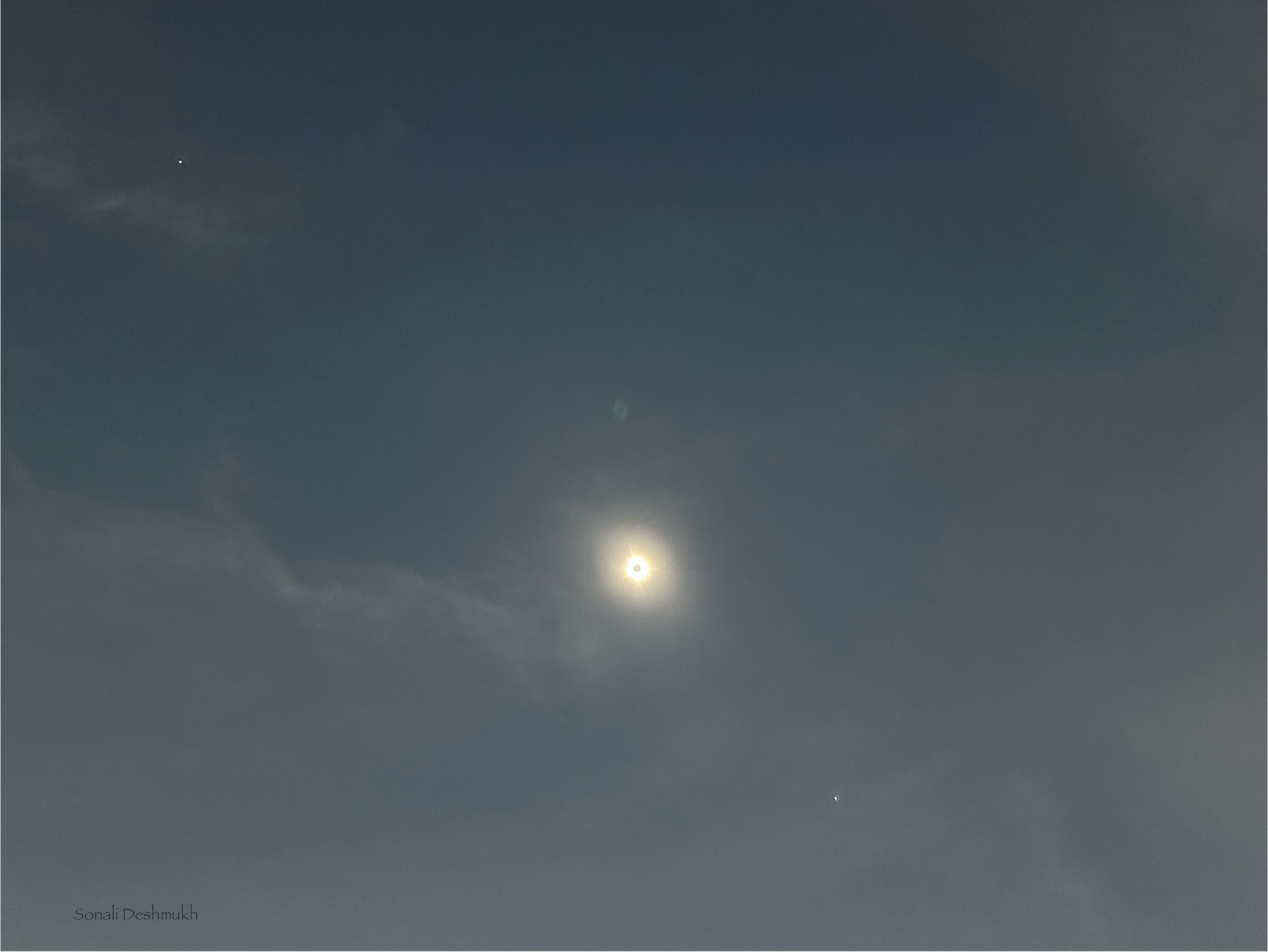 Jupiter, Eclipsed Sun, Venus - Sky & Telescope