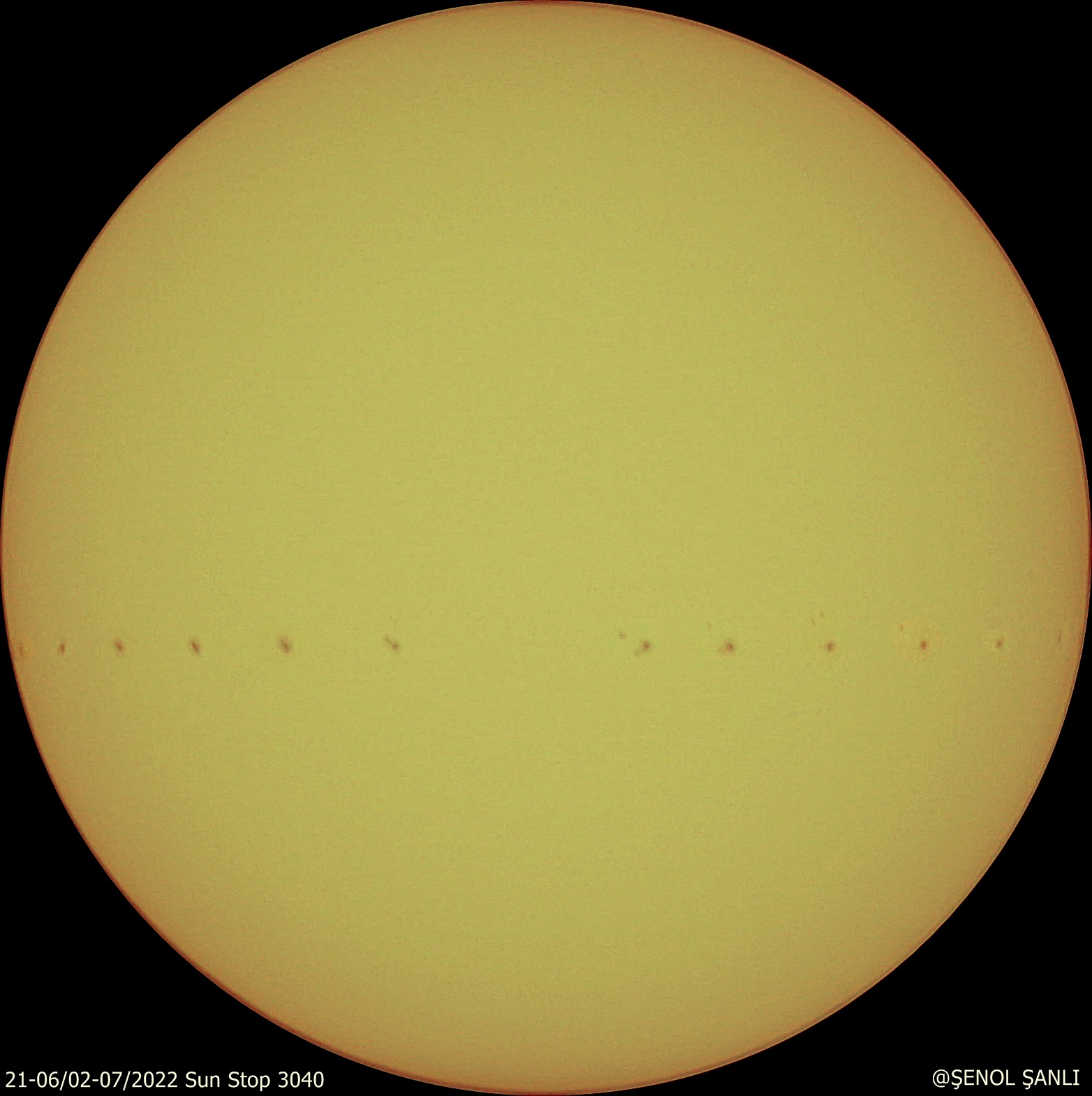 AR 3040 Sunspot - Sky & Telescope