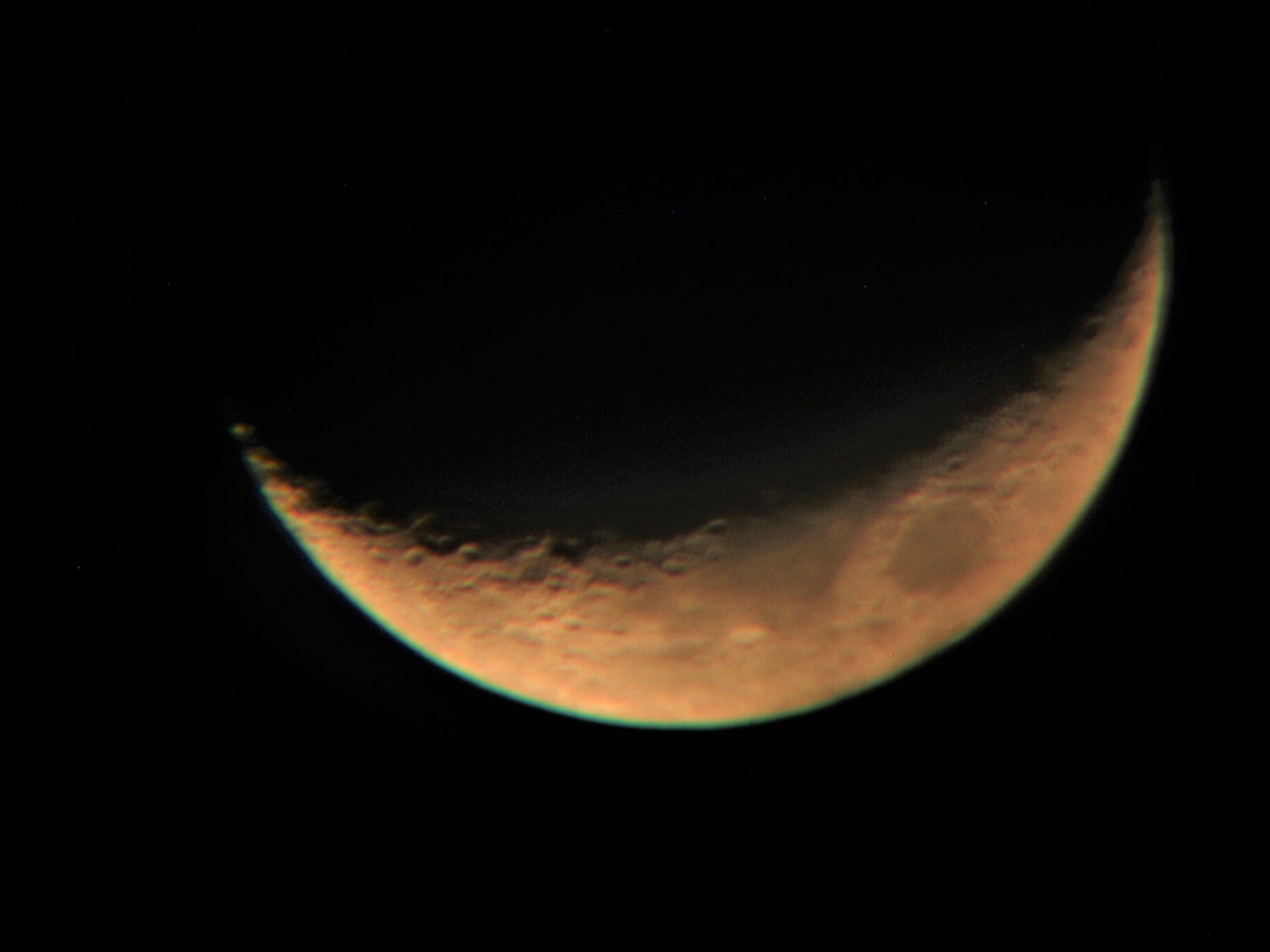 Cresent Moon - Sky & Telescope