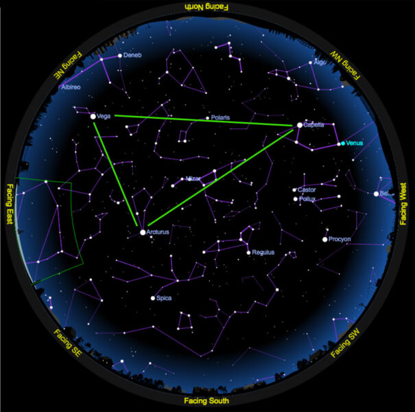 This May, Find the Star Pattern That Spans All Seasons - Sky & Telescope