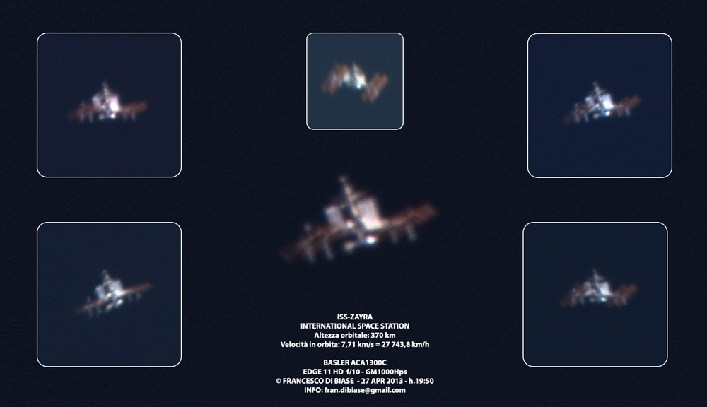 ISS in colour | Francesco - Sky & Telescope