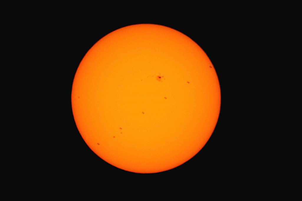 International Space Station Transiting the Sun | James West - Sky ...