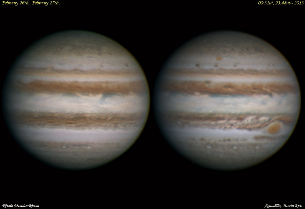 Jupiter 2 Faces | Efrain Morales Rivera - Sky & Telescope