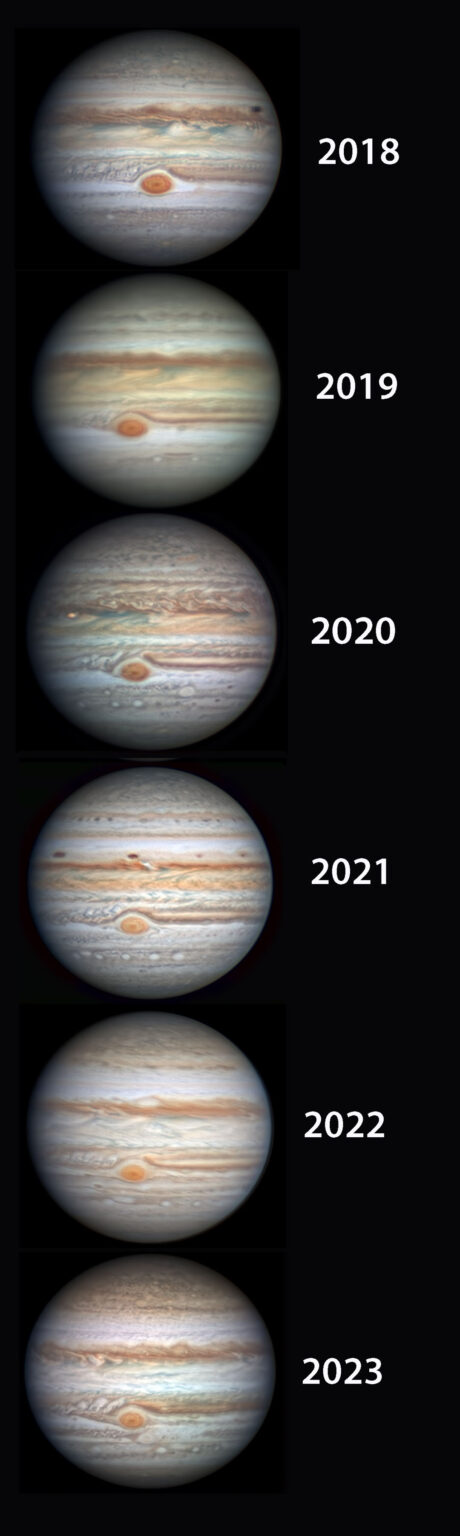Jupiter's Great Red Spot Just Keeps Getting Smaller - Sky & Telescope
