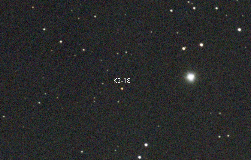 See the Host Sun of Exoplanet K2-18b - Sky & Telescope