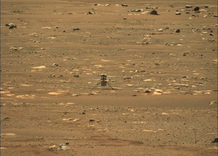 Ingenuity Mars Helicopter: First Flight on Mars - Sky & Telescope