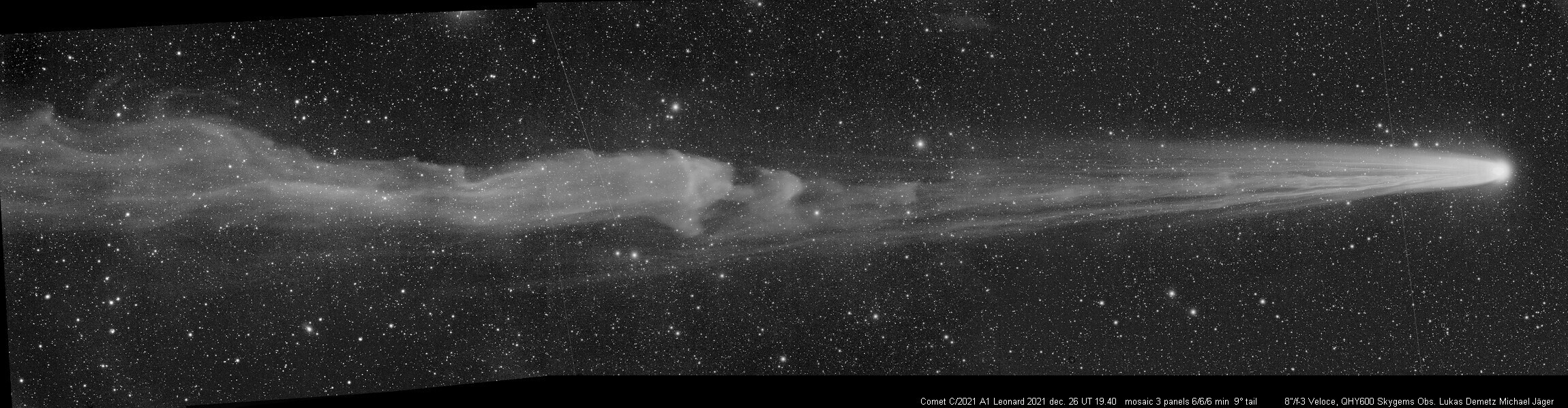 Comet Leonard: A Gift at Christmastime - Sky & Telescope