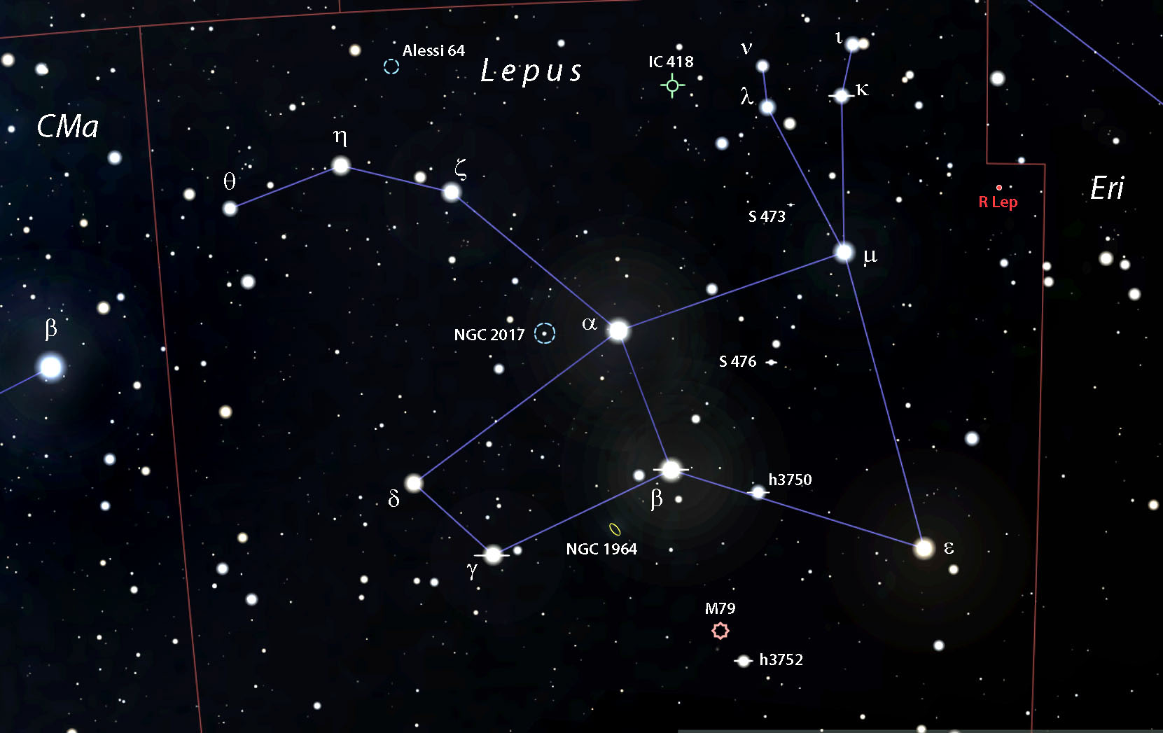 A Deep-sky Hippity-hop through Lepus, the Hare - Sky & Telescope