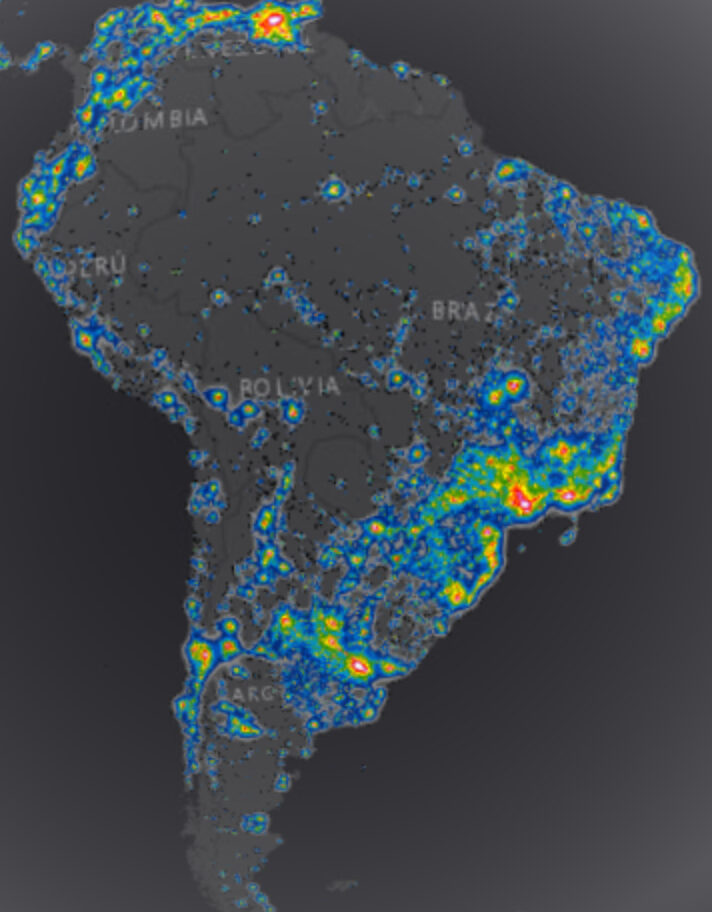 Light Pollution Is Creeping Up on the World's Observatories - Sky ...