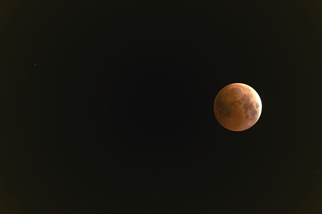 Eclipsed Moon and Uranus - Sky & Telescope