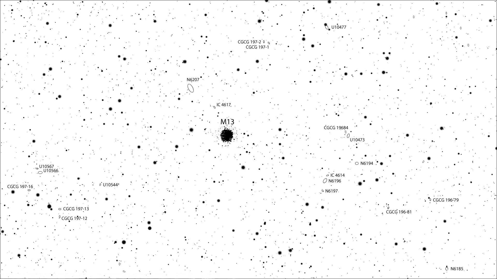 M13 with a Side of Galaxies, Please - Sky & Telescope