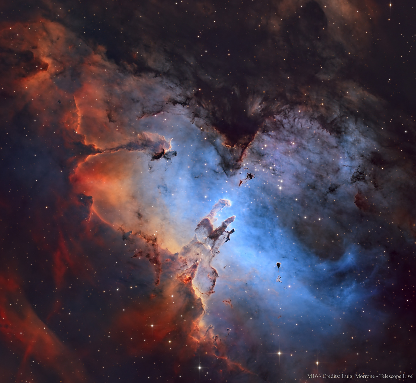 M16 Eagle Nebula - Sky & Telescope