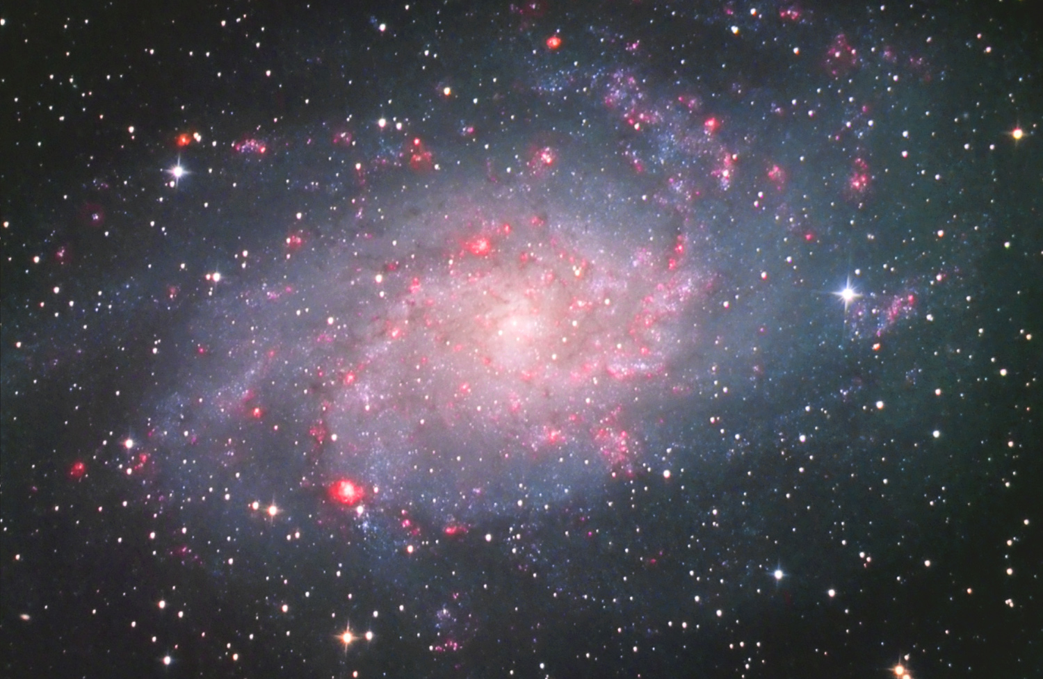 M33 Triangulum Galaxy Closeup - Sky & Telescope