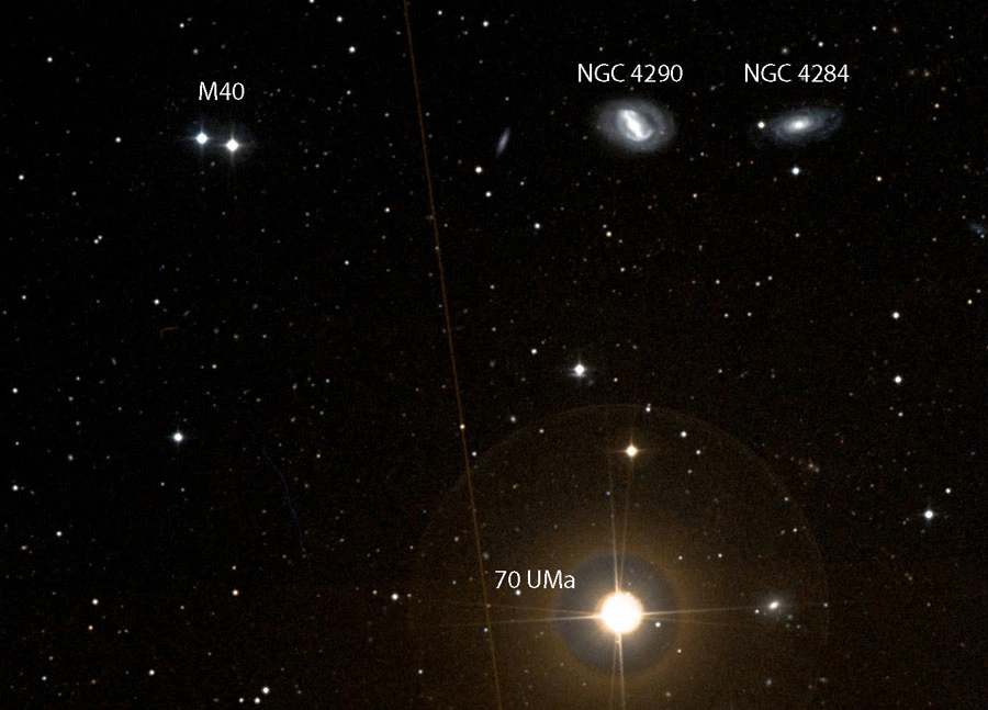The Twisted Path to Unconfounding "Double Star" Messier 40 - Sky ...