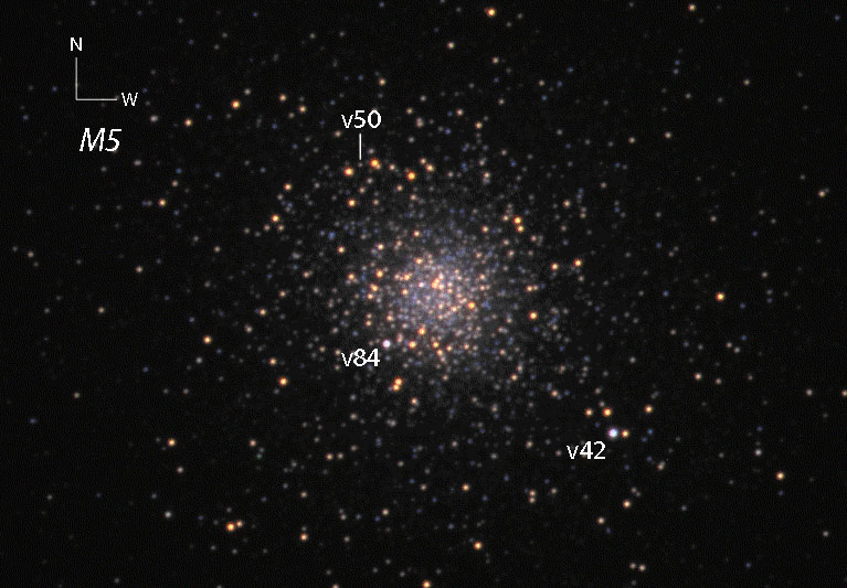 Hunting Bright Variable Stars in M5 and M13 - Sky & Telescope
