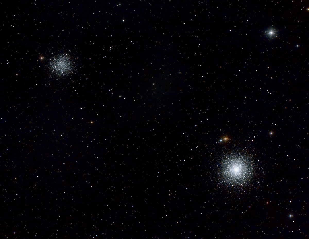 Double Globular Cluster M53 and NGC5053 - Sky & Telescope