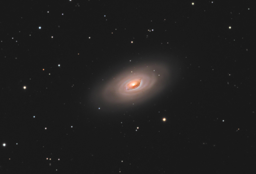 M64 - The Black Eye Galaxy | Bernard Miller - Sky & Telescope