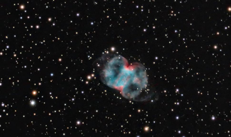 M76 planetary nebula | Niels V. Christensen - Sky & Telescope