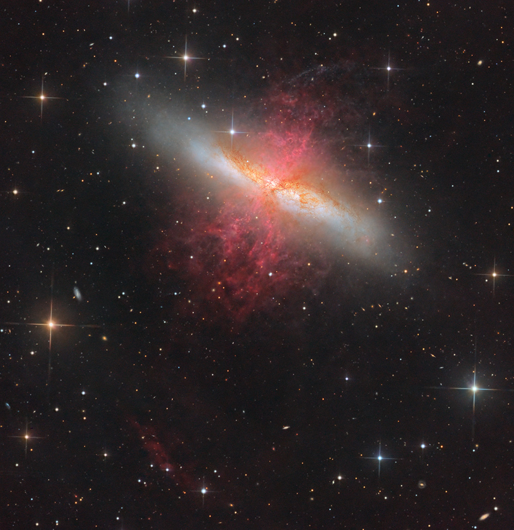 Revisiting M82 with latest processing technology - Sky & Telescope ...