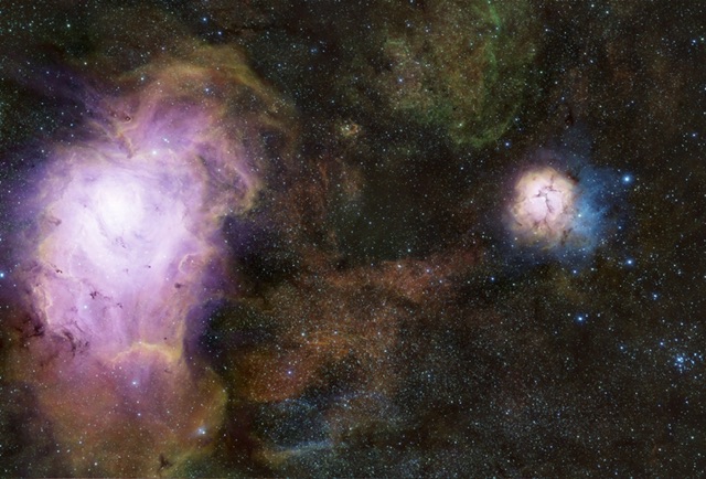 M8, M20, and M21 - Sky & Telescope - Sky & Telescope