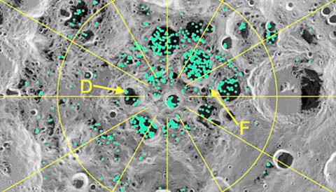 Direct Evidence of Water Ice at Moon's Poles - Sky & Telescope