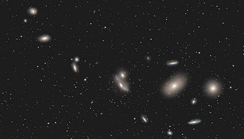 Yanking Markarian's Chain - Sky & Telescope