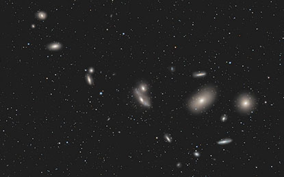 Yanking Markarian's Chain - Sky & Telescope