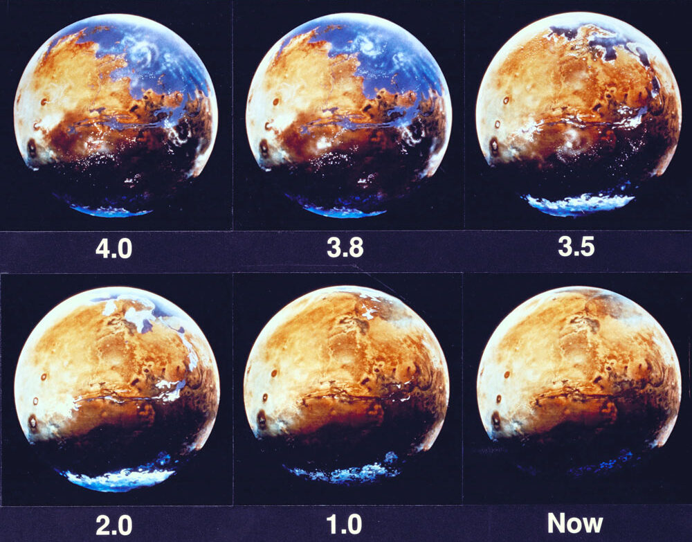 Is an Ocean of Mars Water Trapped in the Planet’s Crust? - Sky & Telescope