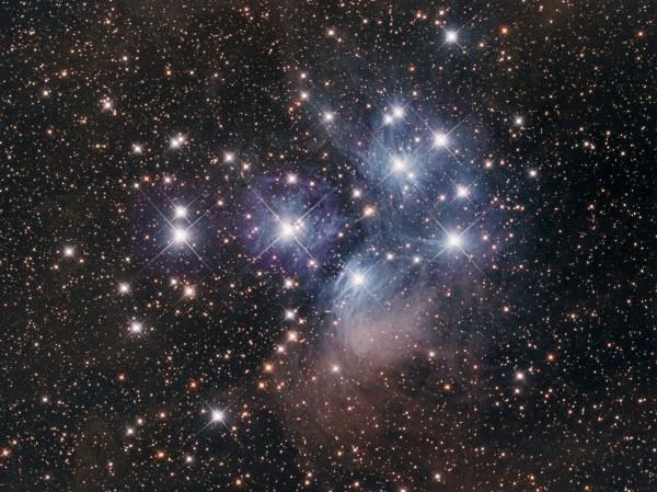 Messier 45 | Stephen D Pastor - Sky & Telescope - Sky & Telescope