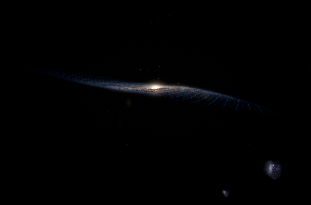 The Milky Way’s Warped Tutu Twirls Every 600 Million Years - Sky ...