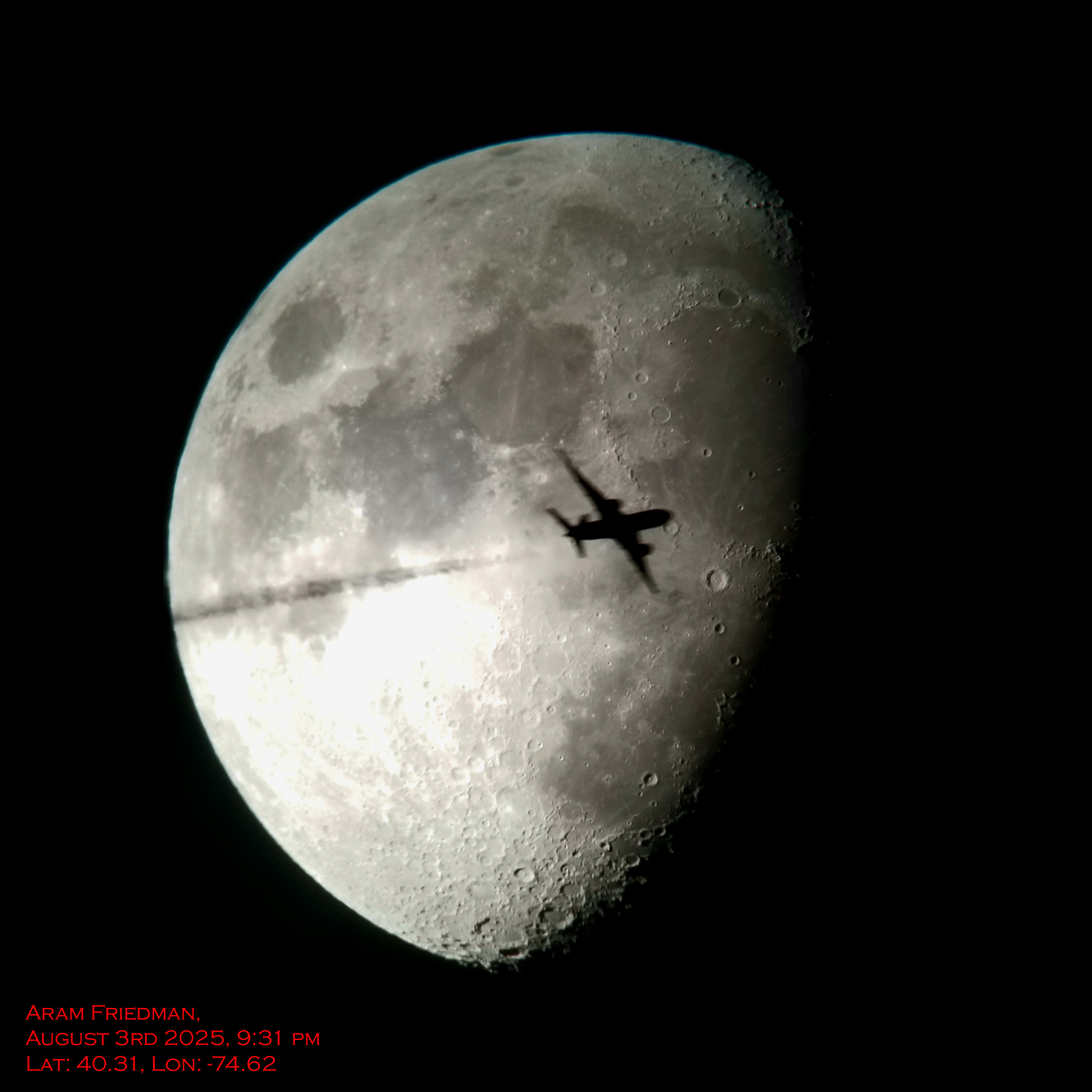 Moon Photo Bomb - Sky & Telescope