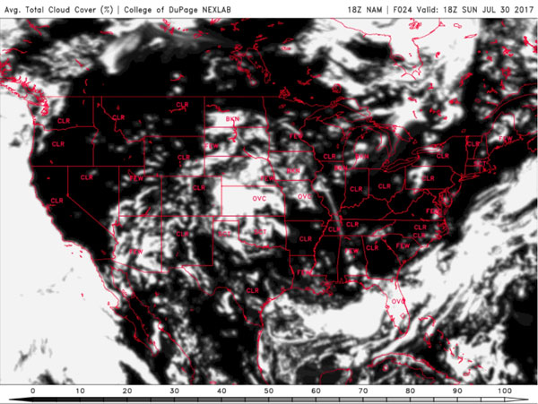 How to Read the Weather the Day Before the Eclipse - Sky & Telescope