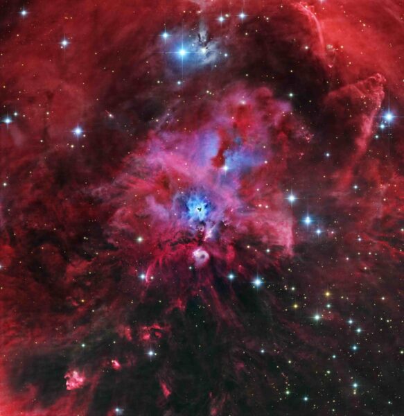 Cosmic Keyhole Nebula NGC 1999 - Sky & Telescope