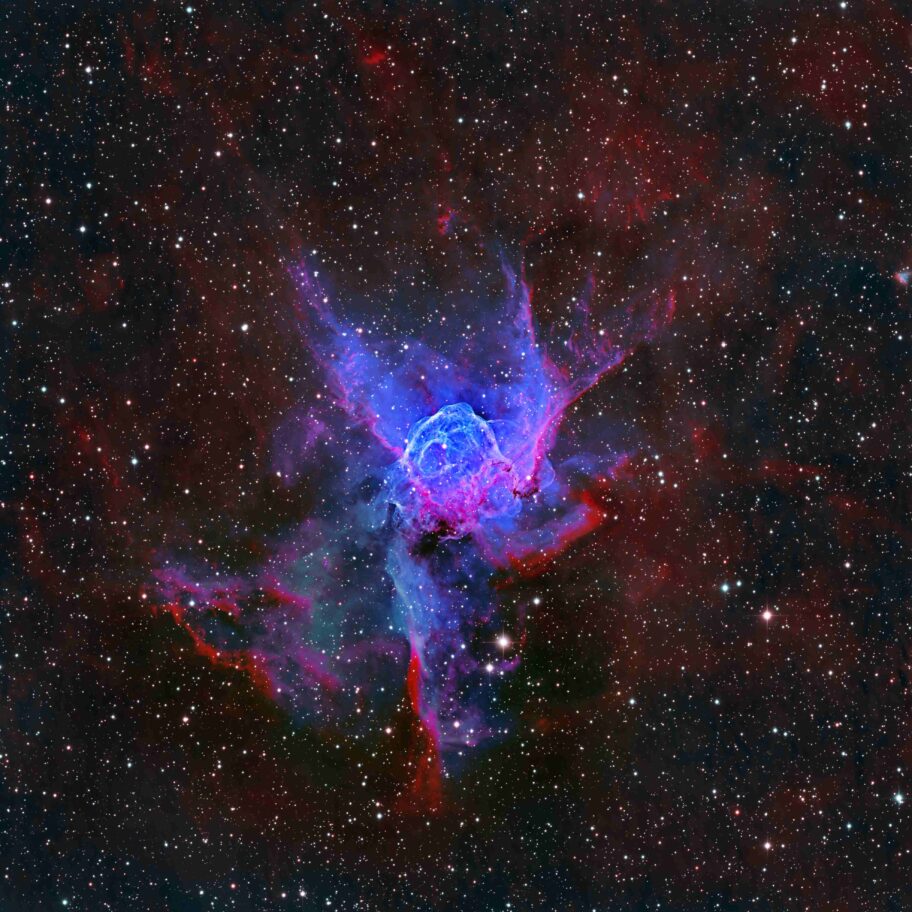 NGC 2359 Thor's Helmet - Sky & Telescope - Sky & Telescope