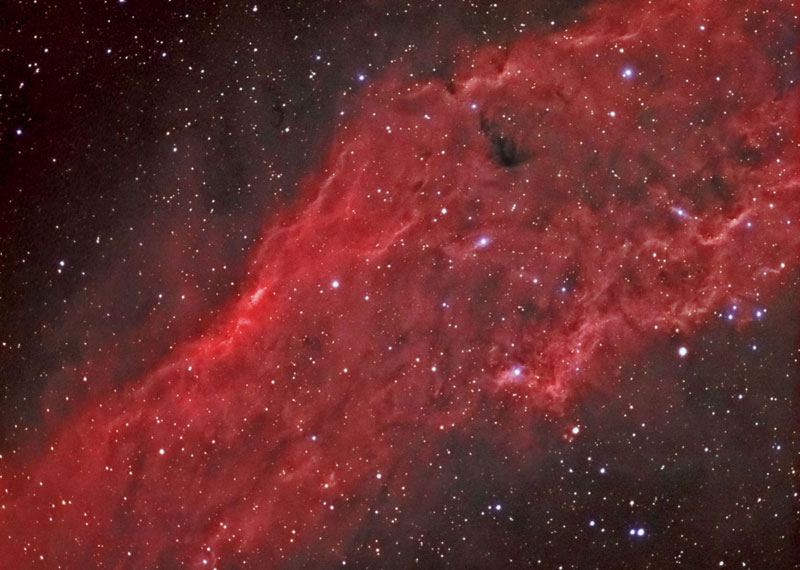 California Nebula | Mark Sibole - Sky & Telescope