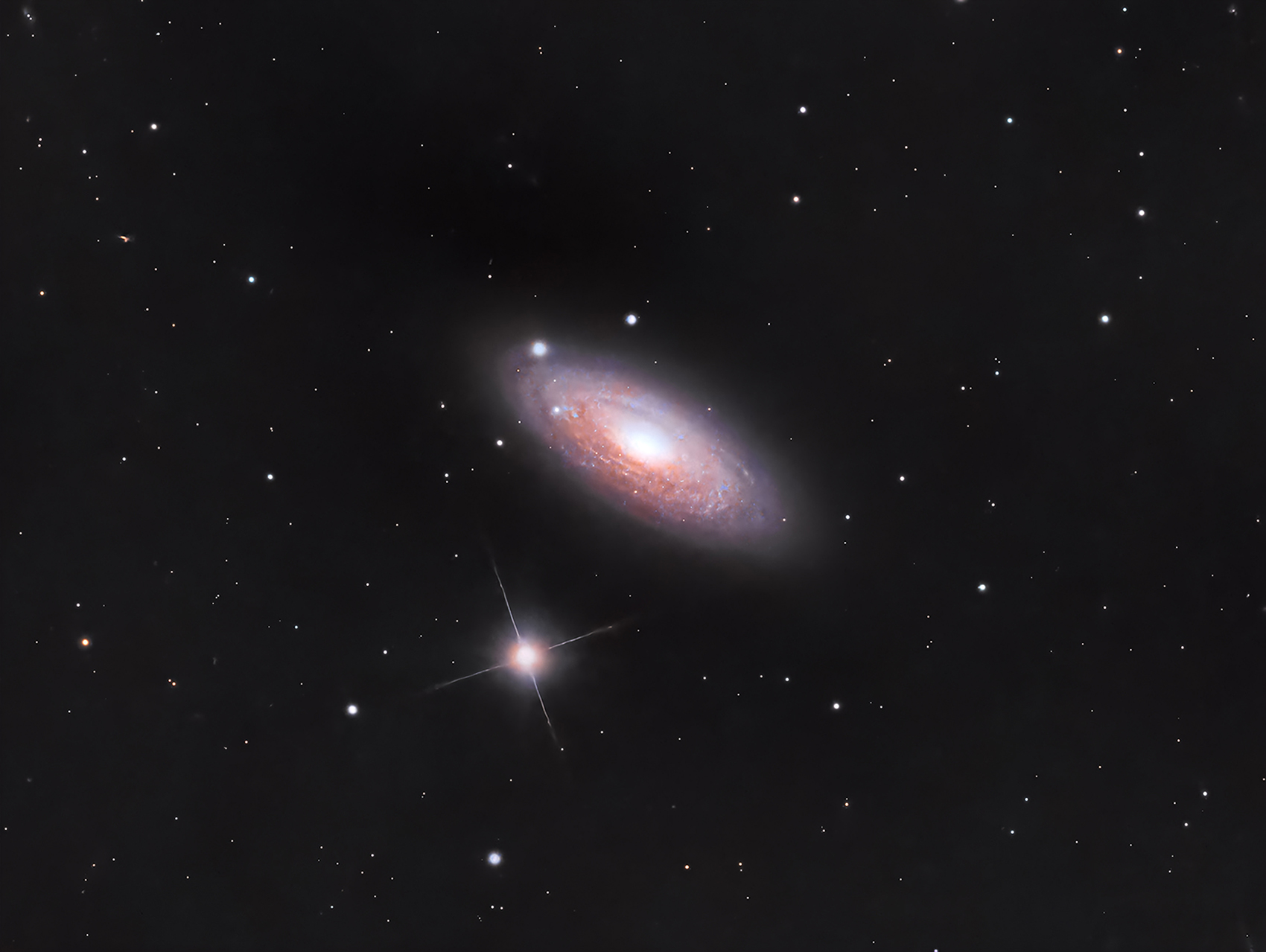 NGC 2841 galaxy in Ursa Major - Sky & Telescope - Sky & Telescope