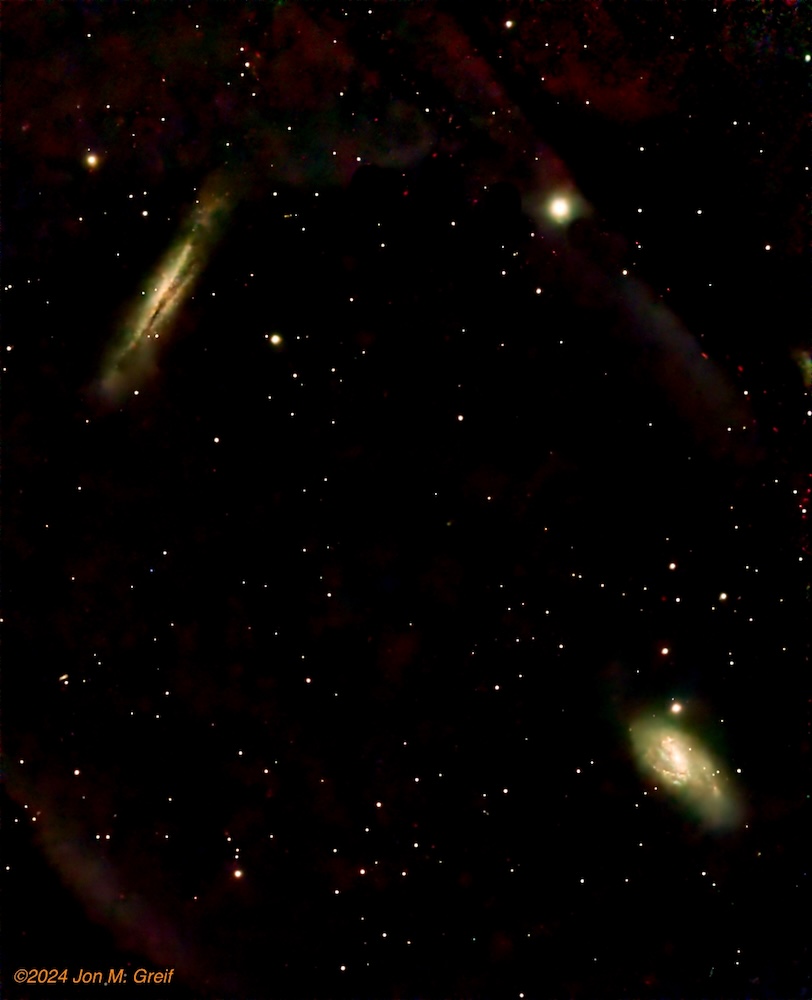 NGC 3628 and M66 (2/3 of the Leo Trio) - Sky & Telescope