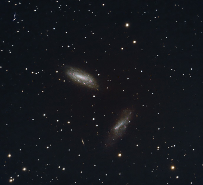 NGC 672 and IC 1727 - Interacting Pair in Triangulum | Hunter Wilson ...