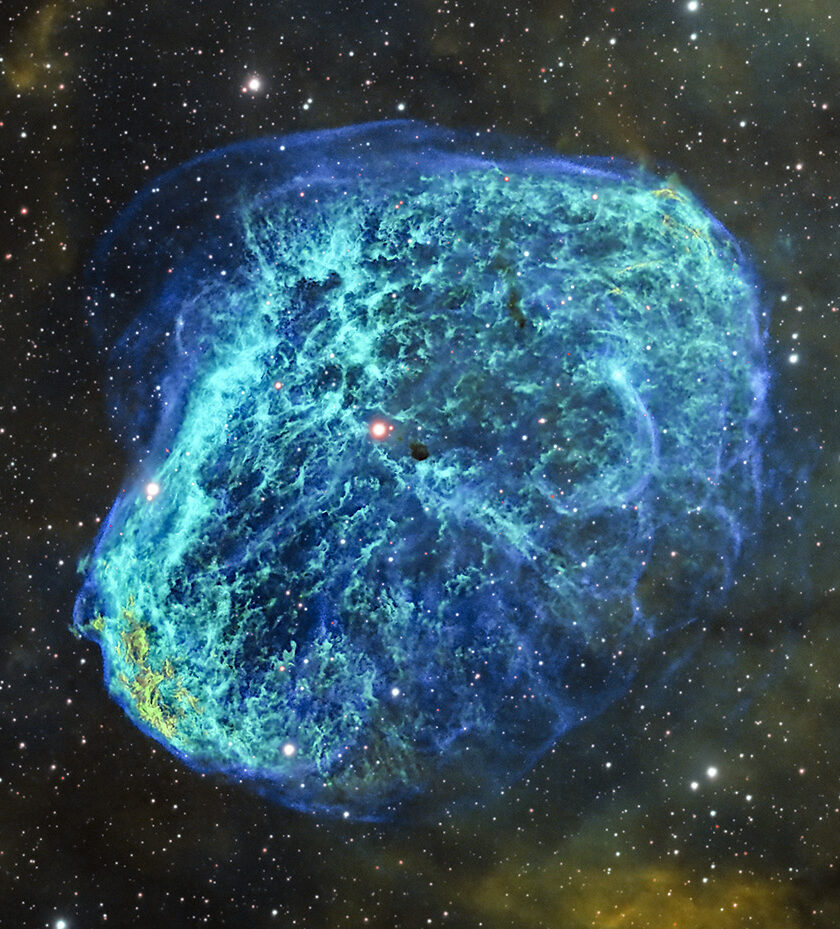 Crescent Nebula, NGC 6888 - Sky & Telescope - Sky & Telescope