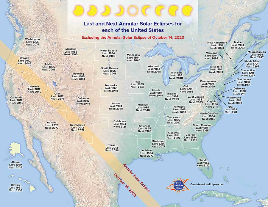 Where to See the Two Great North American Eclipses - Sky & Telescope