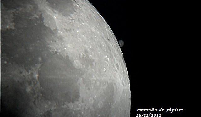Occultation of Jupiter 11/28/2012 | Ricardo José Cavallini - Sky ...