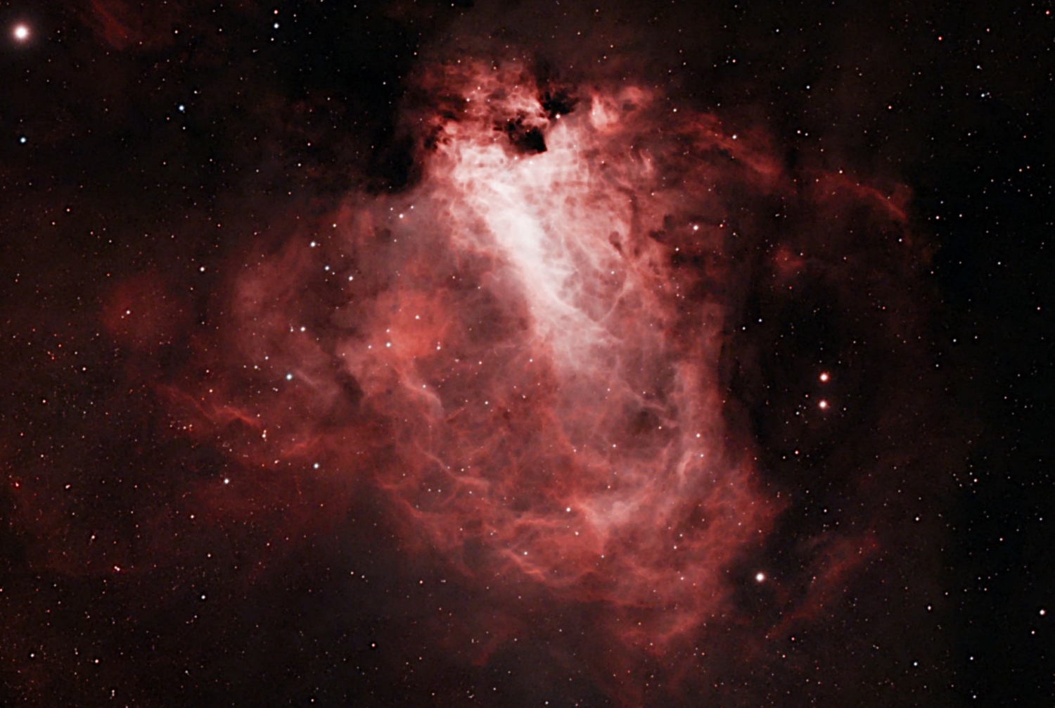 Omega Nebula M 17 - Sky & Telescope