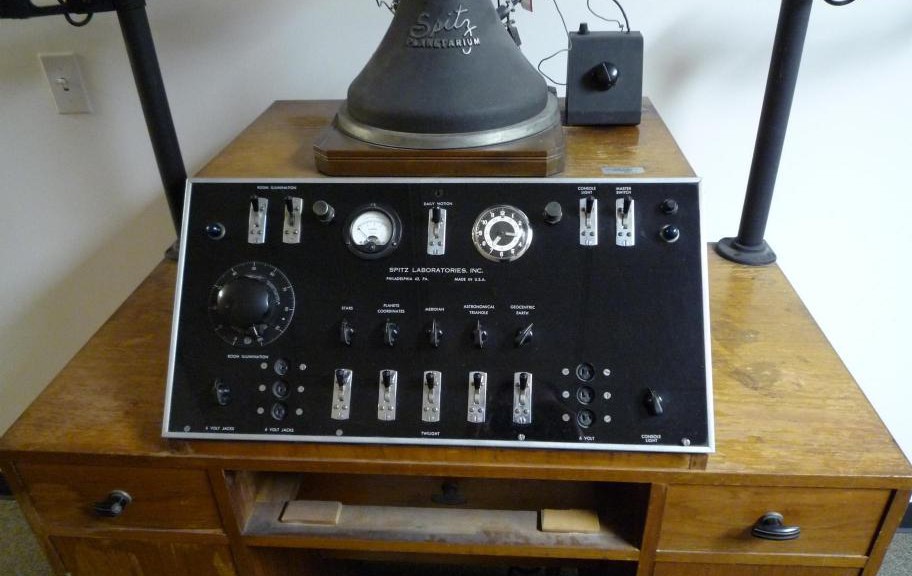 spitz control panel | Robert Casey - Sky & Telescope