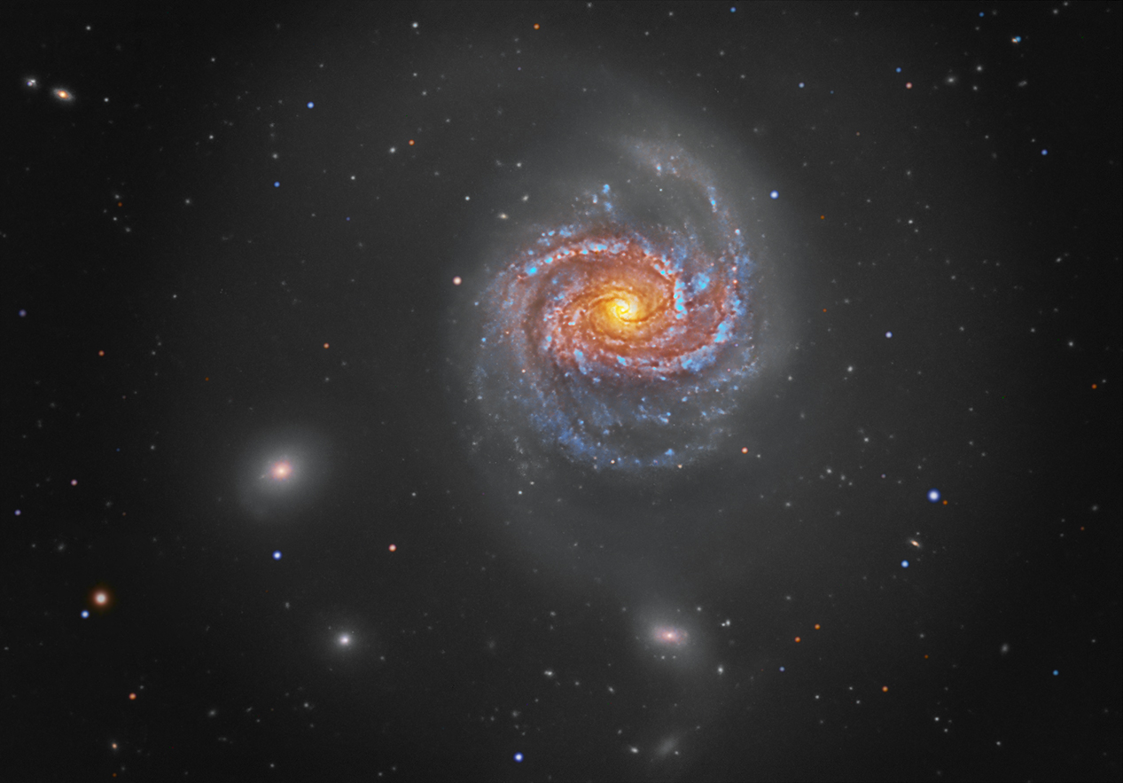 Grand-Design Spiral Galaxy M100 - Sky & Telescope
