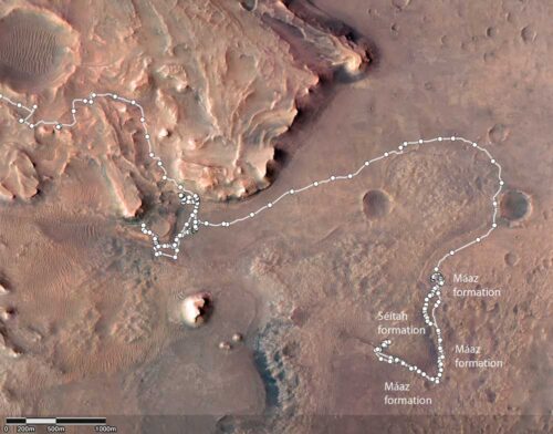 Perseverance Finds Complex Organics (Not Life) on Mars - Sky & Telescope