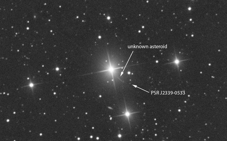Pulsar "Zombie star" PSR J2339 0533 | Mario Hébert - Sky & Telescope