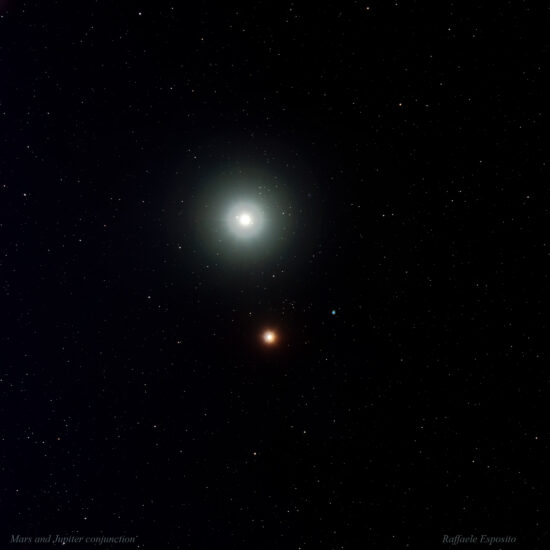 Mars and Jupiter conjunction - Sky & Telescope