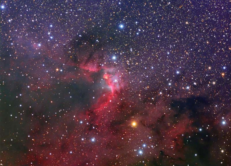 SH2-155 (The Cave Nebula) | Bernard Miller - Sky & Telescope
